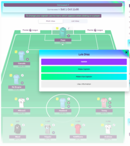 How to change formation on FPL - Fantasy Football Bible